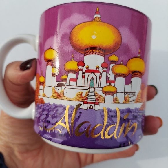 Disney | Dining | Vintage 9s Disney Aladdin Coffee Mug | Poshmark